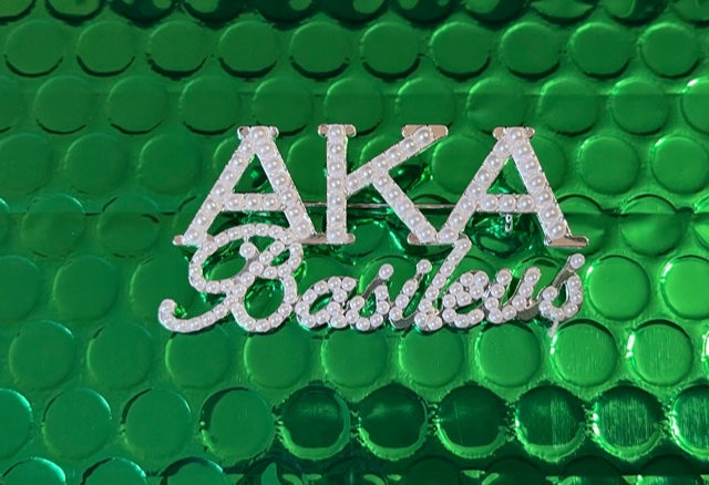 Beautiful AKA Basileus Pearl Pin – Beautiful Things GREEKS Company ...